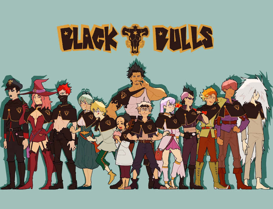 Black Clover Black Bull Group Wallpaper | WallpaperMotion.com