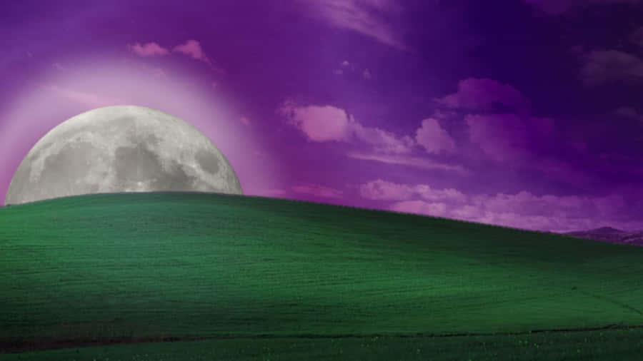 Windows Xp Bliss - Iconic Rolling Green Hills Wallpaper | WallpaperMotion.com
